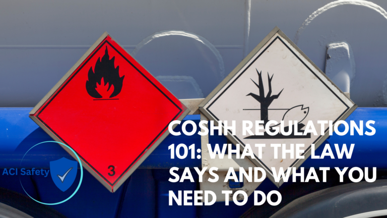 COSHH Regulations 101: What the Law Says and What You Need to Do - ACI ...